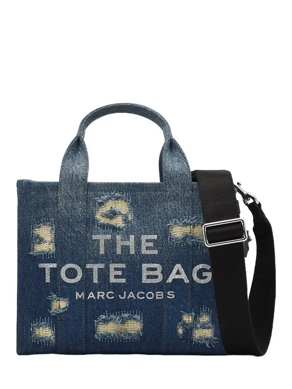 Marc Jacobs The Rip And Repair Denim Tote Bag - Blue