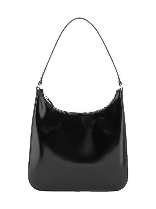 Staud Logo Shoulder Bag - Black