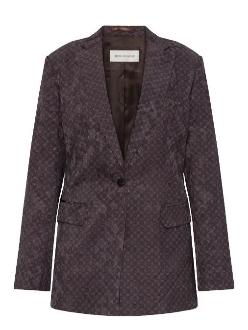 Dries Van Noten Single-breasted Printed Cardigan - No