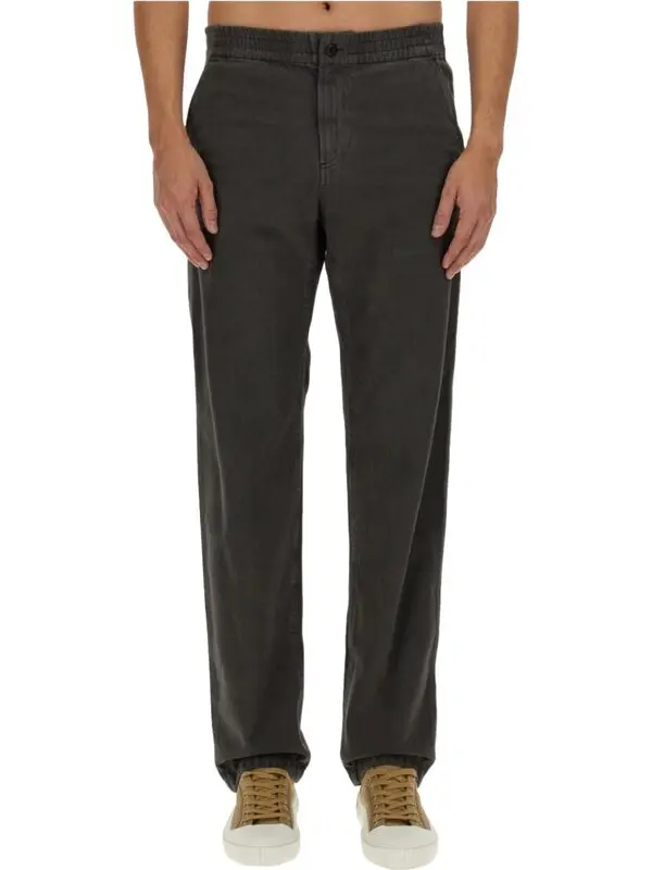 A.p.c. Chuck Elasticated Waistband Trousers - Black