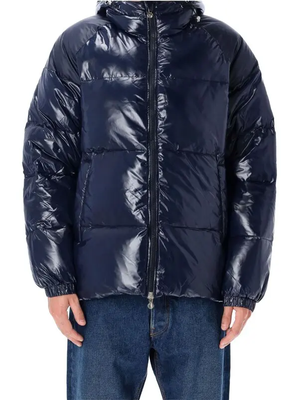 Pyrenex Sten Hooded Down Jacket - Blue