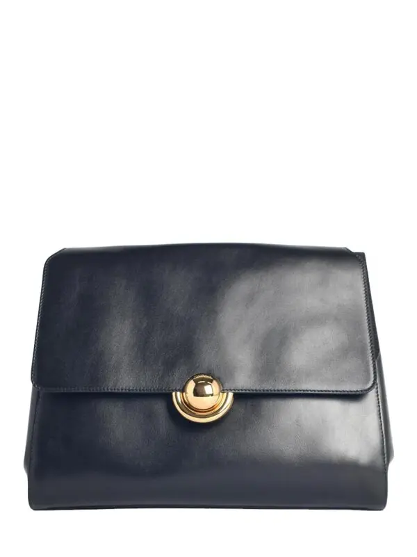 Furla Goccia Large Handbag With Gold Tone Hardware - Black