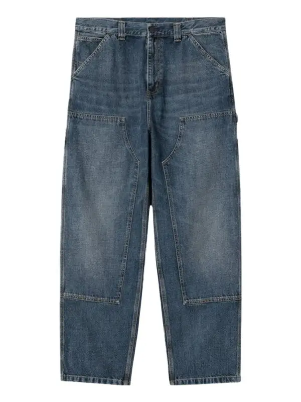 Carhartt Work In Progress Wide-leg Utility Jeans - Blue