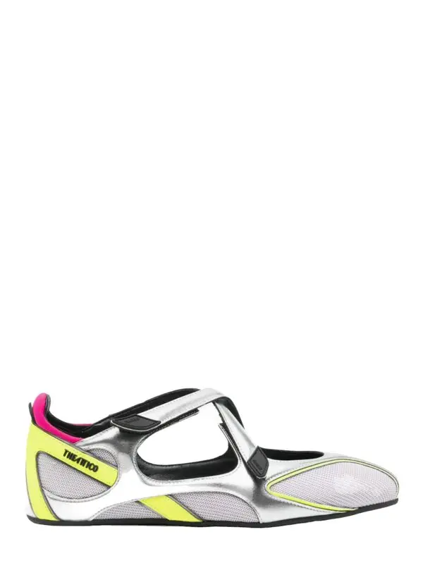 Attico Ballerina Flats - White
