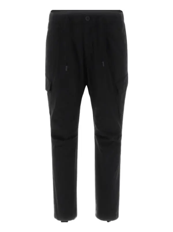 Herno Tapered Drawstring Trousers - Black
