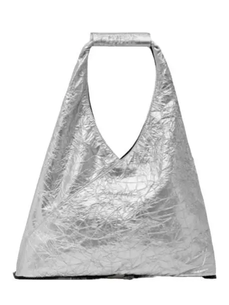 MAISON MARGIELA Metallic Effect Japanese Bag - Gray