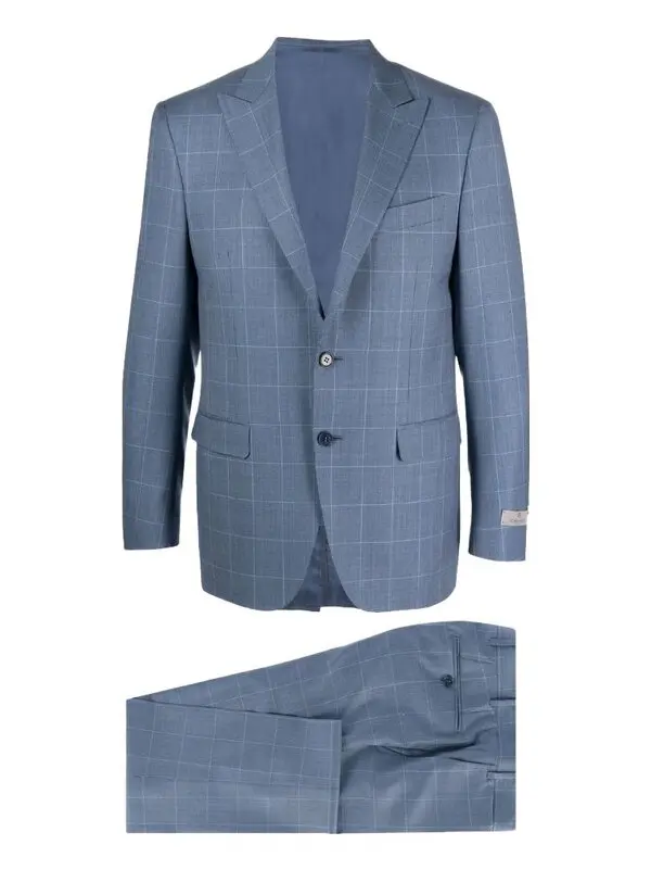 Canali Single-breasted Three-piece Suit - No