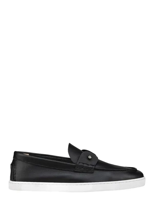 CHRISTIAN LOUBOUTIN Chambeliboat Slip-on Loafers - Black