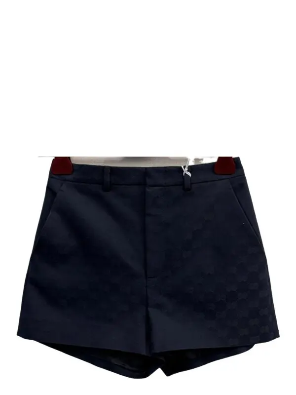 Gucci Gg Gabardine Shorts - Black