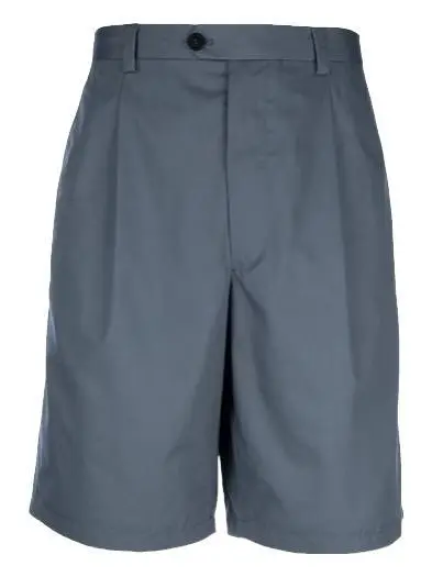 Prada Bermuda Shorts With Logo Detail - Pilot Blue