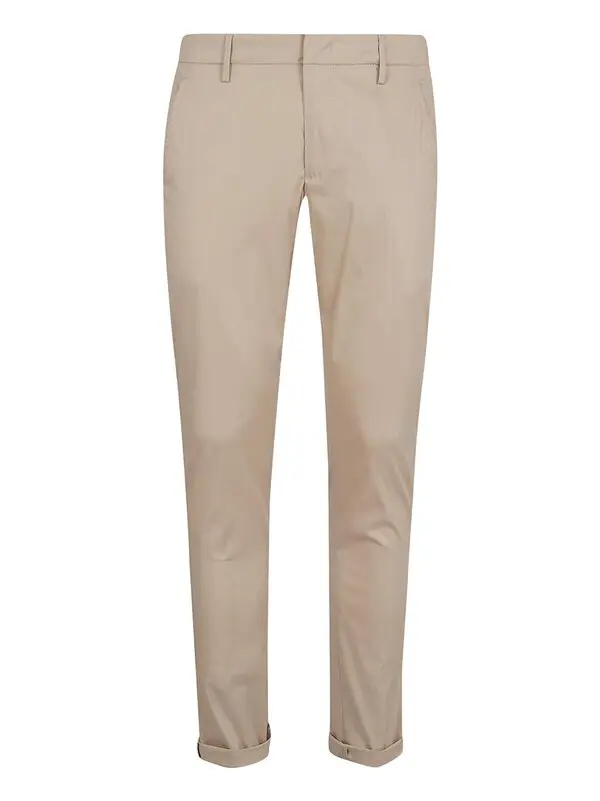 DONDUP Straight-leg Trousers - Nude
