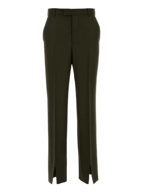 Gucci Pleat-detailed Tailored Trousers - Black