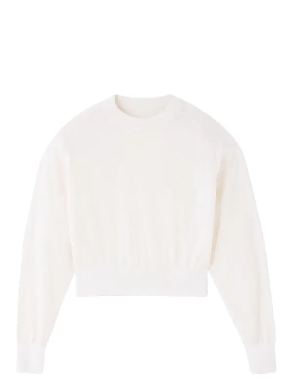 Jacquemus Logo Detailed Knitted Sweater - White