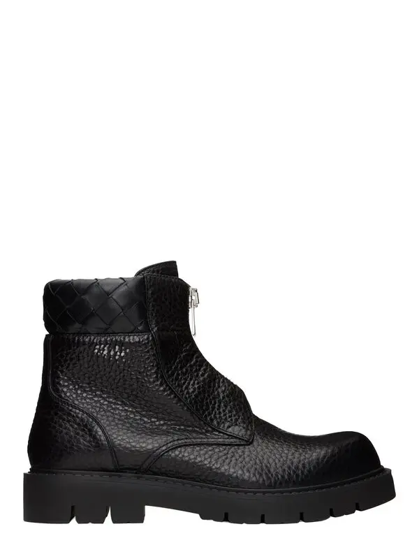 Bottega Veneta Haddock Ankle Boots - Black
