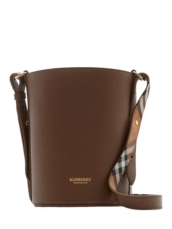Burberry Small Bucket Shoulder Bag - Brown