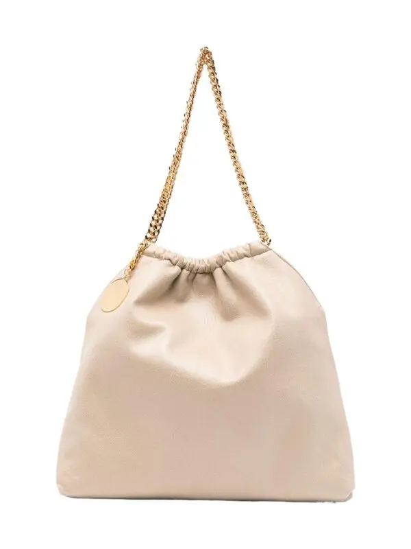 Stella McCartney Falabella Drawstring Shoulder Bag - Beige