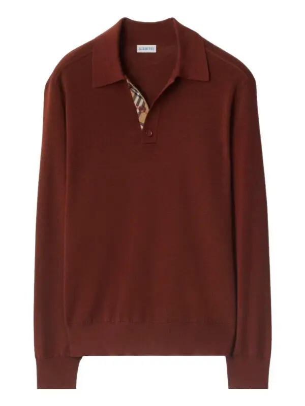 Burberry Long-sleeve Polo Shirt - Box