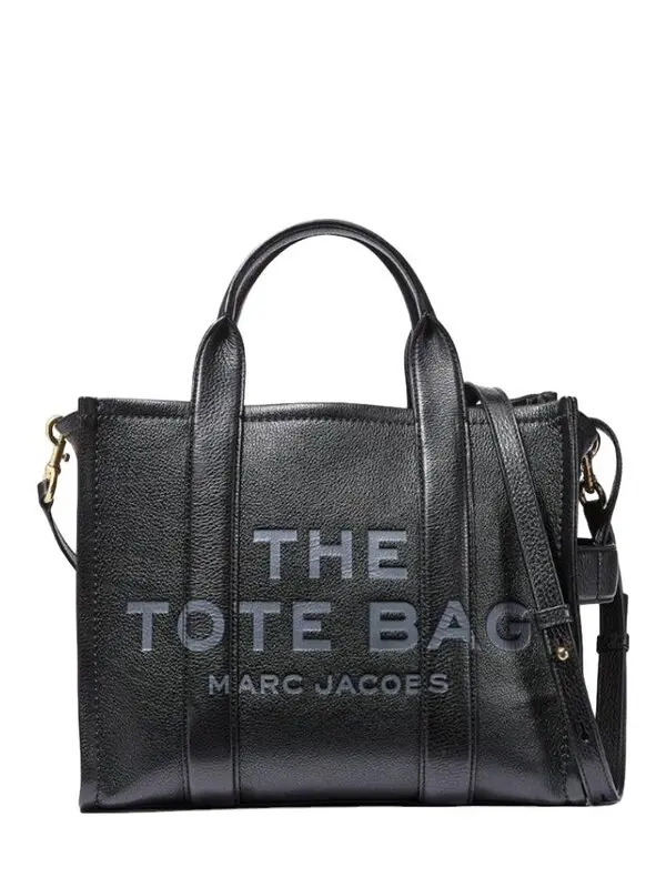 Marc Jacobs Medium The Leather Tote Bag - Black