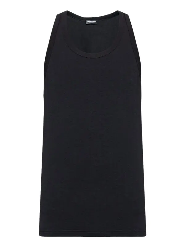 Dsquared2 Sleeveless Tops - Black
