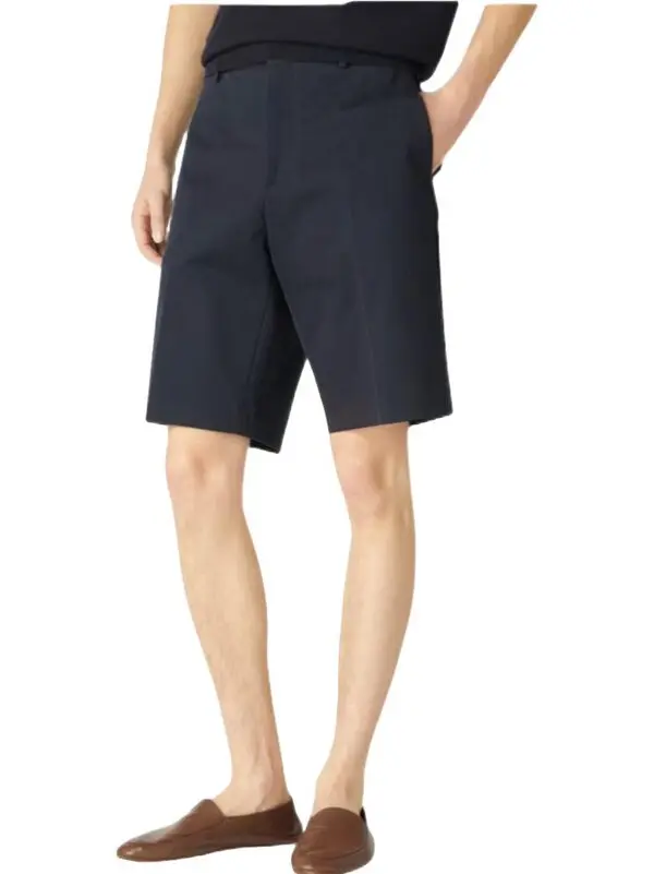Loro Piana Belt Loop Shorts - Navy