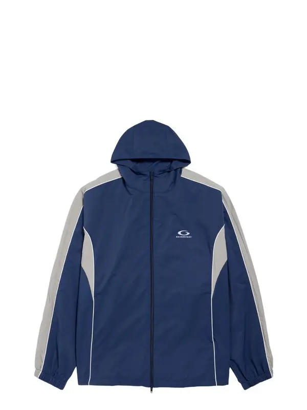 Balenciaga Technical Track Hooded Jacket - Multicolour