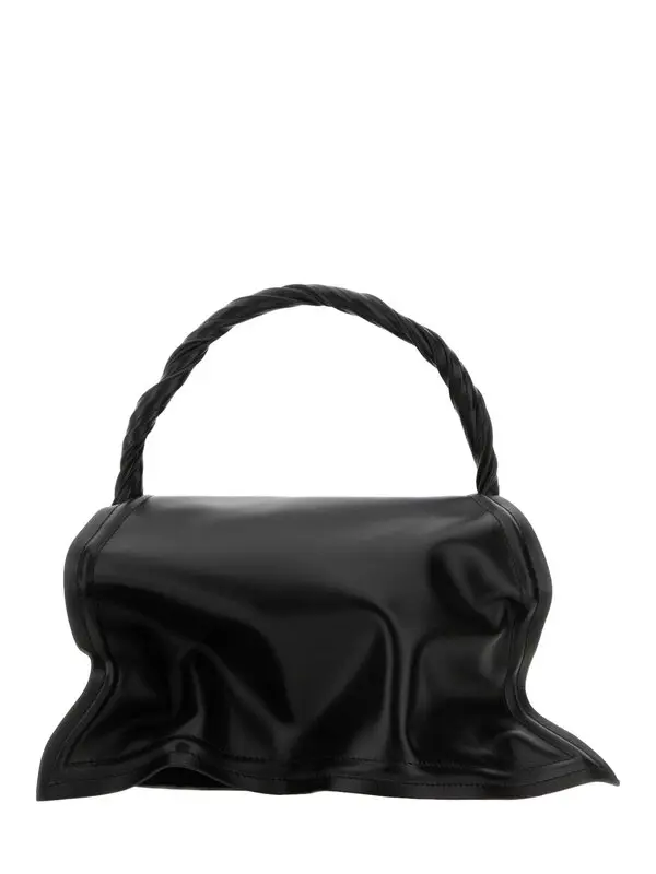 Y/project Foldover Top Tote Bag - Black