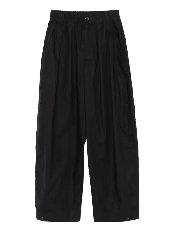 Soeur Vernon Pleated Wide-leg Pants - Black