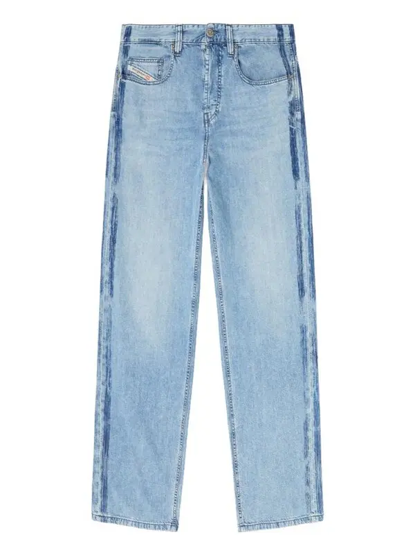 DIESEL® 2001 D-macro Relaxed Jeans - Blue