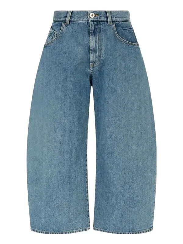 Attico Wide-leg Jeans - Blue