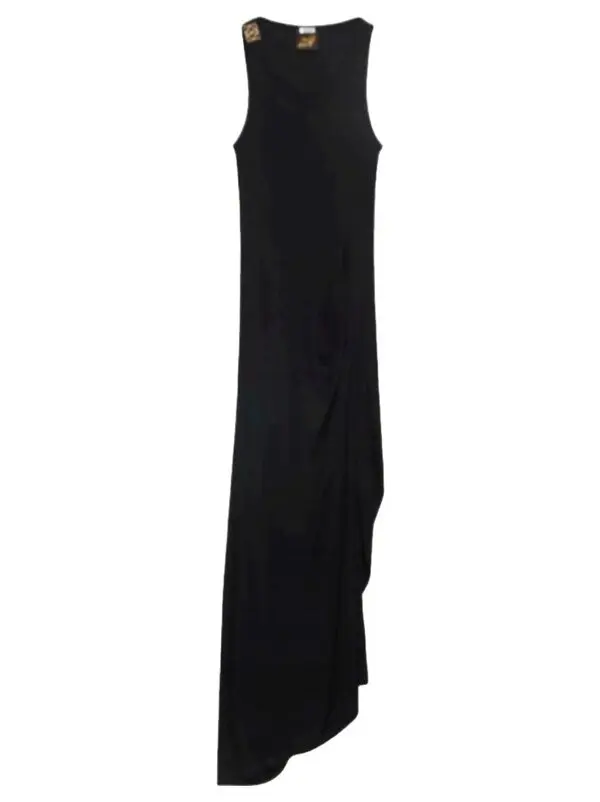 Loewe Anagram Plaque Dress - Black