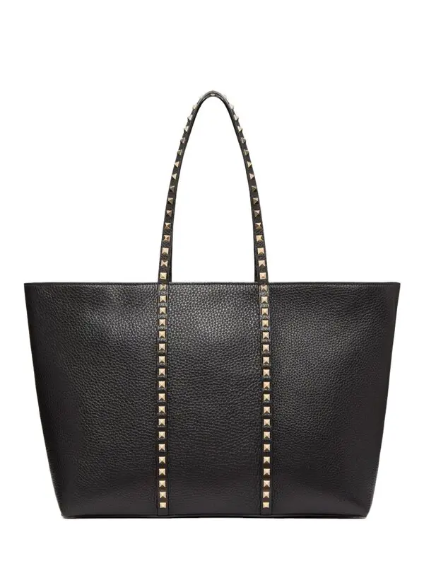 Valentino Garavani Rockstud Top Handle Bag - Black