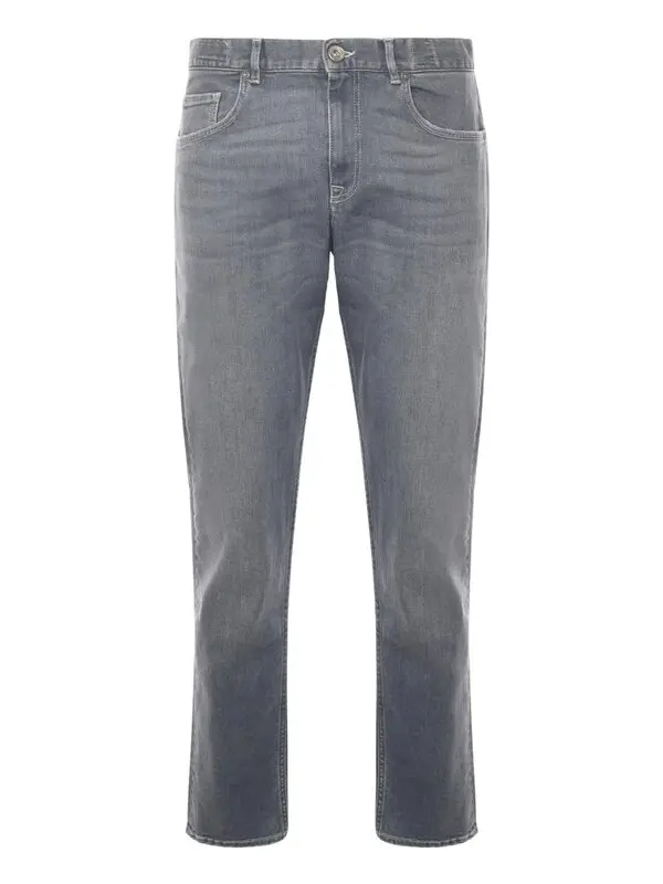 Eleventy Straight-leg Jeans - Gray