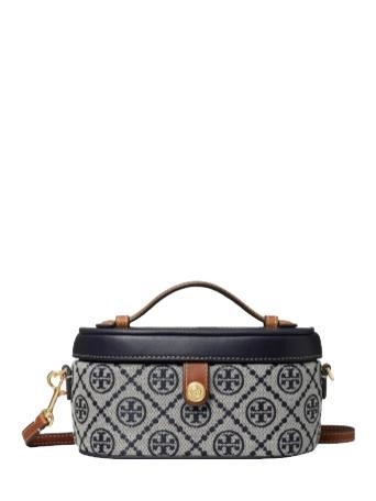 Tory Burch T Monogram Vanity Case - Navy