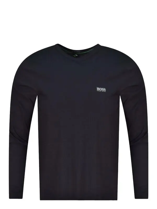 Hugo Boss Logo Long-sleeved T-shirt - Black