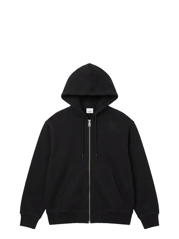 Burberry Long Sleeve Hooded Sweatshirt - No