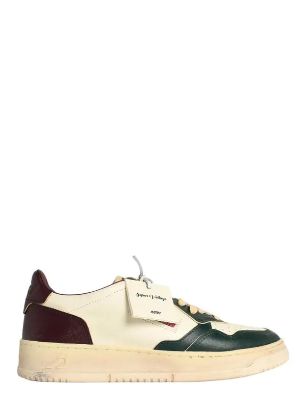 AUTRY Medalist Super Vintage Low-top Sneakers - Nude