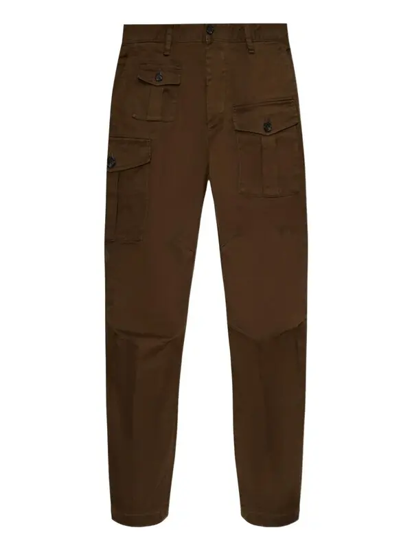 Dsquared2 Cargo Pants With Multiple Pockets - Brown