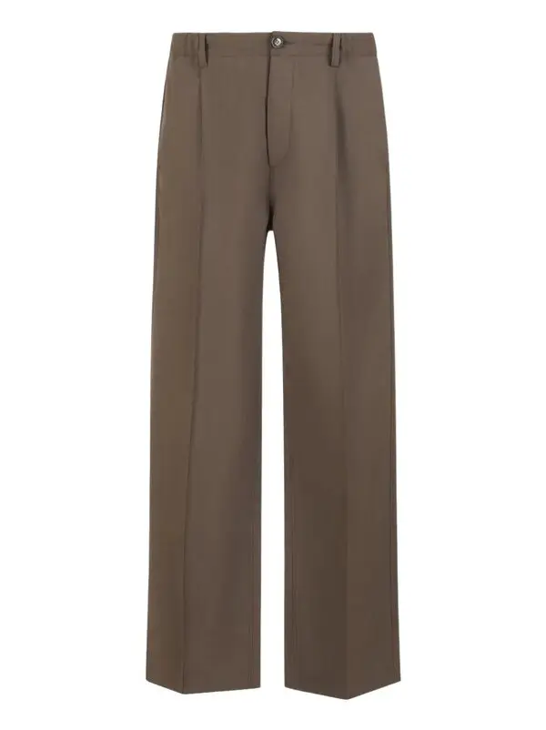 Marni Straight-leg Trousers - Brown