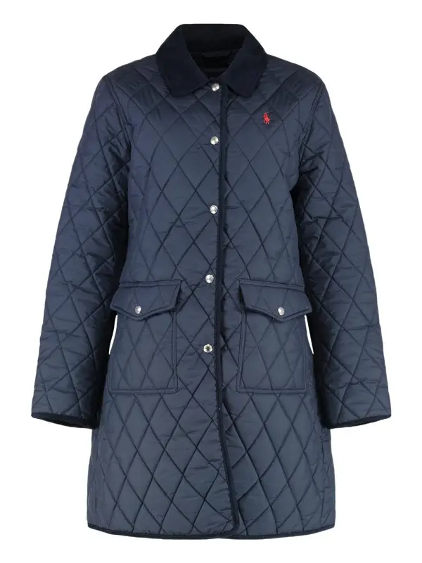 Polo Ralph Lauren Quilted Padded Coat - Blue