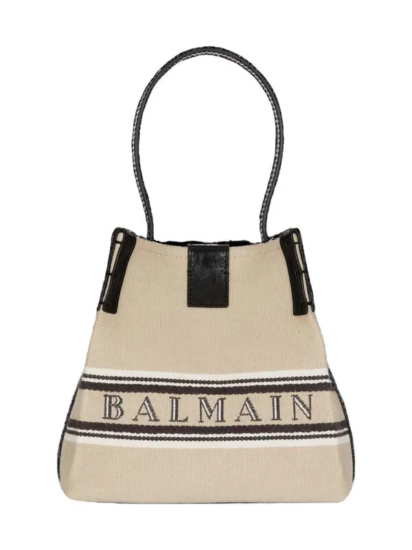 Balmain Bucket Bag - Beige