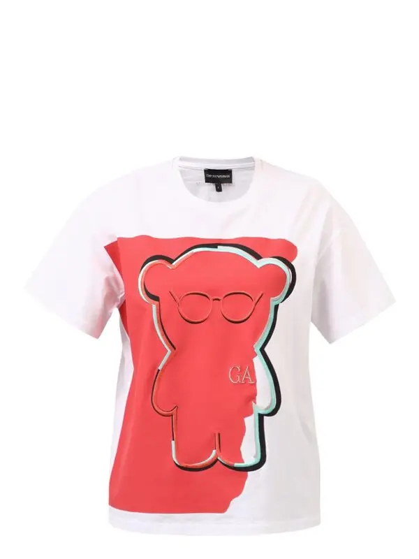 Emporio Armani Graphic Print T-shirt - Multicolor