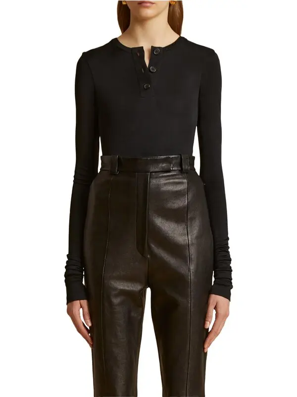 Khaite Janelle Jumpsuit - Black