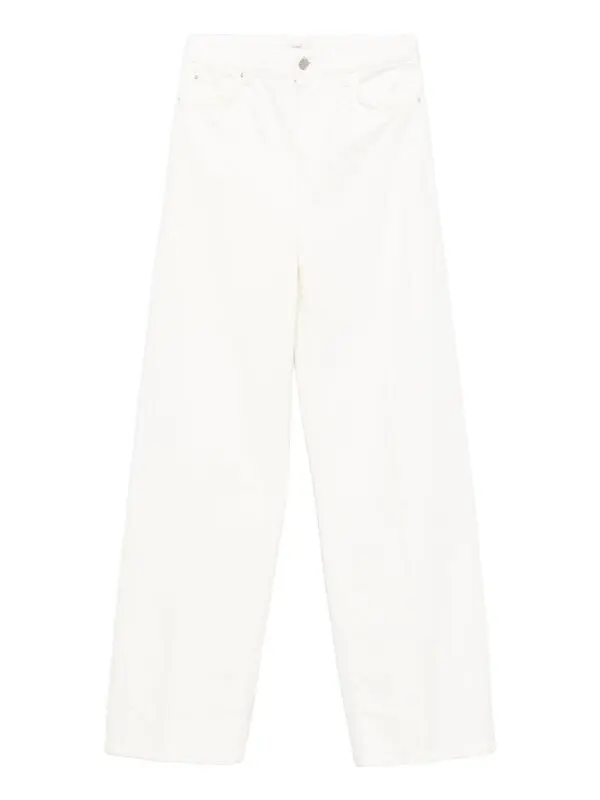 TOTEME Belt-loop Wide-leg Jeans - Optical White