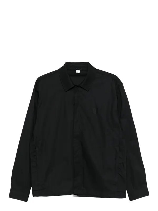 C.P. COMPANY Zip-around Overshirt - Black