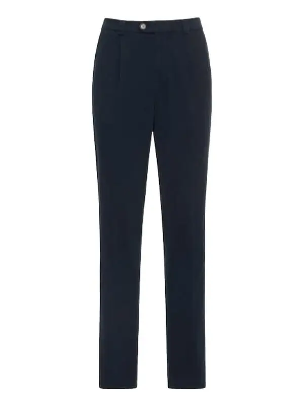 Brunello Cucinelli Logo Casual Pants - Black