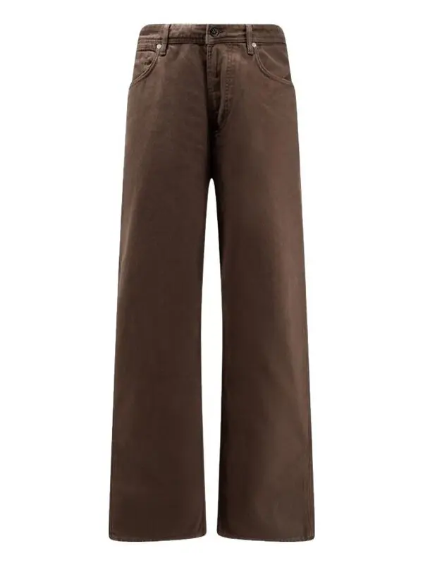 Stone Island Logo Patch Straight-leg Pants - White