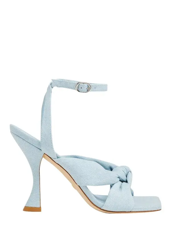 STUART WEITZMAN Logo High-heeled Sandals - Blue