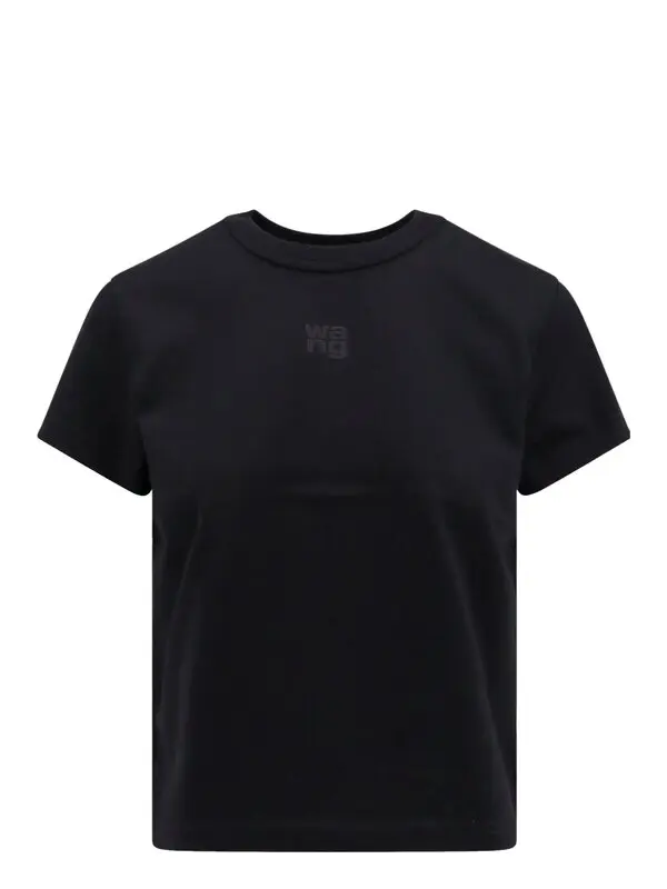 Alexander Wang Regular Fit Crewneck T-shirt - Black
