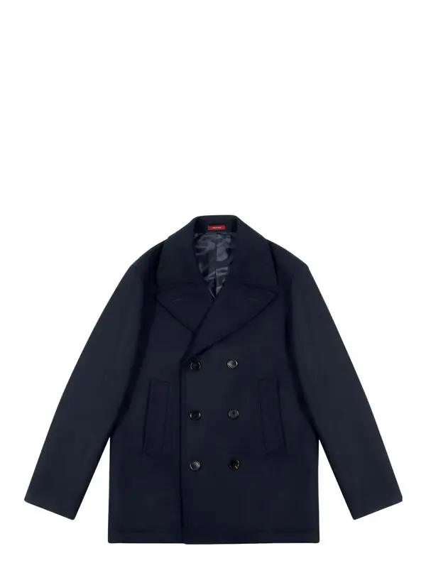 Gucci Double Breasted Batavia Coat - Black