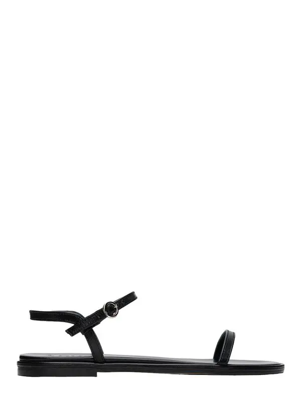AeydĒ Nettie Flat Sandals - Black